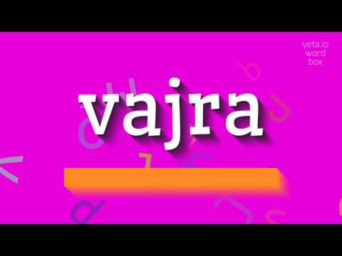 How to say "vajra"! (High Quality Voices)