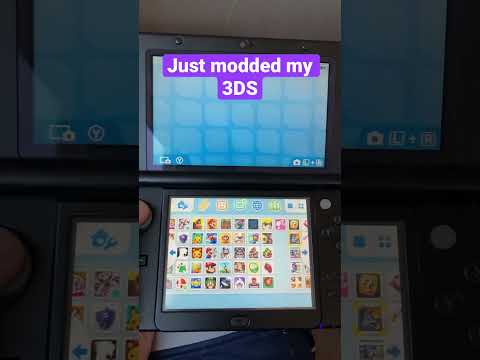Modded 3DS #homebrew #modding #3ds #nintendo