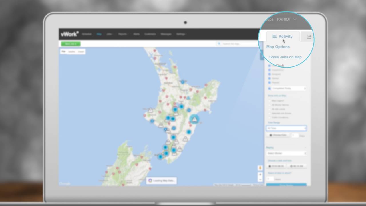 Getting Started with vWork's Map (Tutorial)