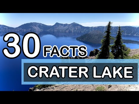 30 Facts About Crater Lake National Park in 2023! One of the Top 10 Deepest Lakes in the World!