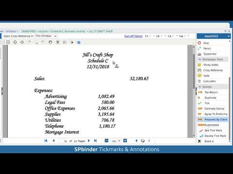 SPbinder: Tickmarks & Annotations