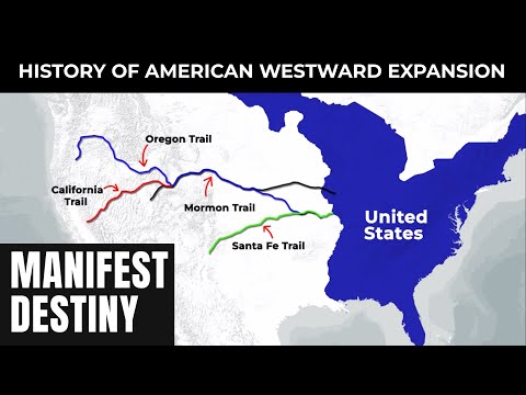 Westward Trails Explained: Mormon Trail, Oregon Trail, California Trail, Santa Fe Trail- DOCUMENTARY