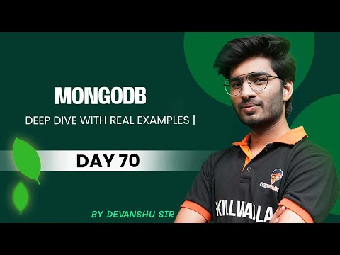 🔴 Live: More on MongoDB – Deep Dive with Real Examples | Day 70