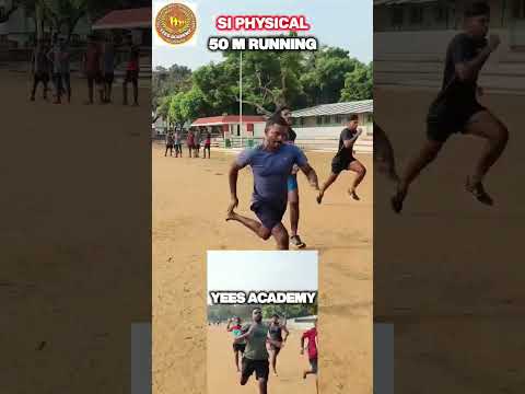 SI PHYSICAL 50 M RUNNING #BEST ACADEMY #YEES ACADEMY #TNUSRB 2023 #SI #motivational