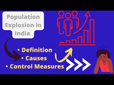 Population Explosion in India ||causes||control measures|FULL Details In Hindi