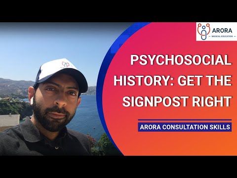 Psychosocial history: get the Signpost right in 140 seconds