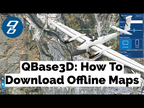 Quantum Systems - QBase3D: How To Download Offline Maps