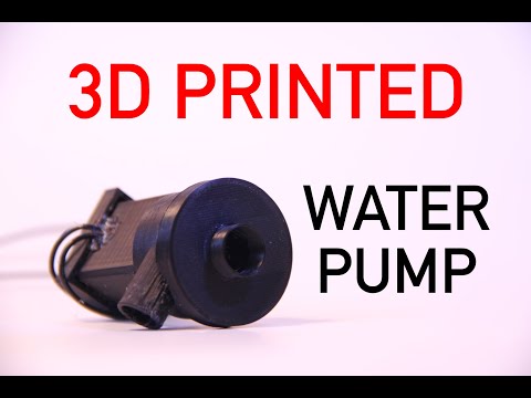 Submersible water pump by LetsPrintYT - Thingiverse