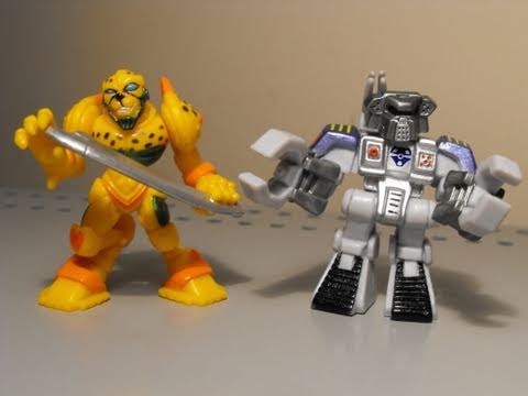 TF Universe 2.0 Robot Heroes Beast Machines Cheetor and Tankor Review
