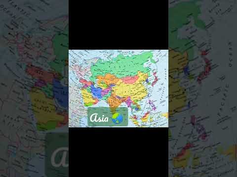 map of Asia ๐