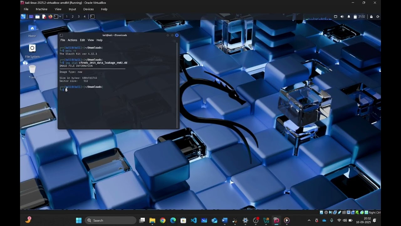 Assignment-2 | Computer Forensics | Command-Line Forensic Investigation using The Sleuth Kit