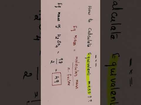 How to calculate Equivalent mass of H2SO4?