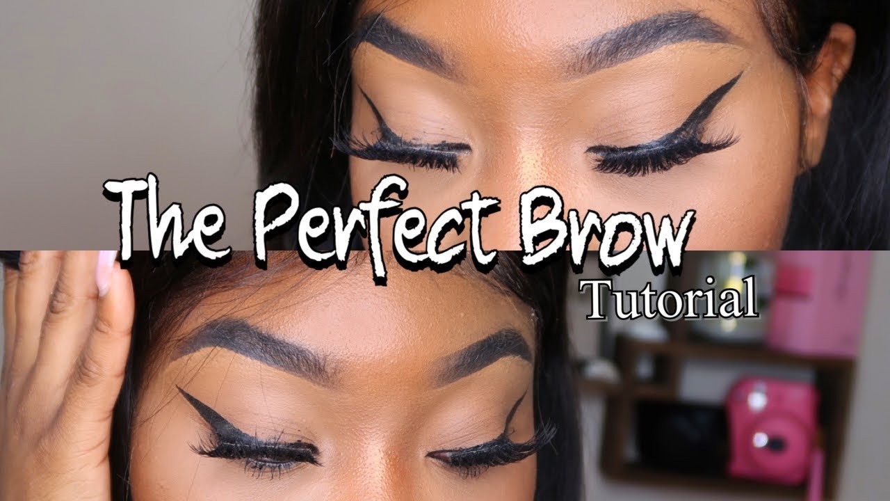 ✨THE PERFECT EYEBROW TUTORIAL ✨| HOW TO CONCEAL OVERGROWN BROWS