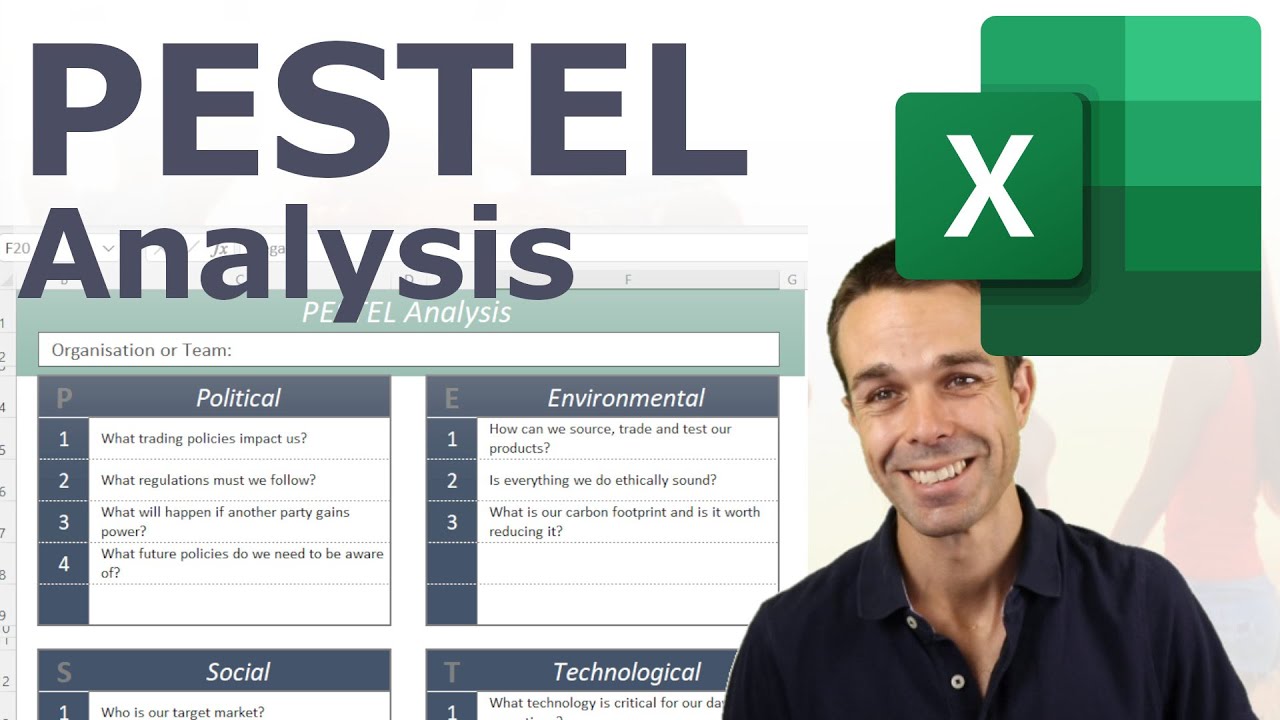 How to Make a PESTEL Analysis Template in Excel