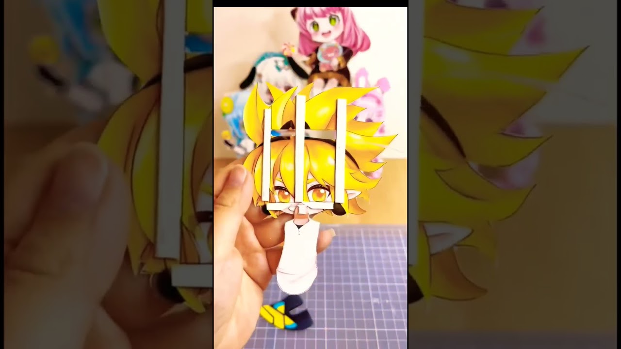 A paper doll that moves#goodthing #foryou #toy #paperdoll #gacha#shortvideo #gachalife #viral #mem #