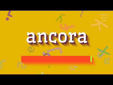 How to say "ancora"! (High Quality Voices)