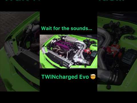 TWINcharged Evo! #supercharged #turbo #shorts