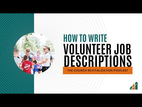 How to Write Volunteer Job Descriptions | FREE Editable Job Description Template