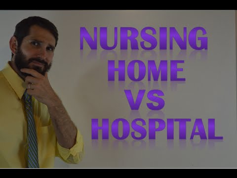 Difference between Working as a Nurse in a Hospital vs Nursing Home