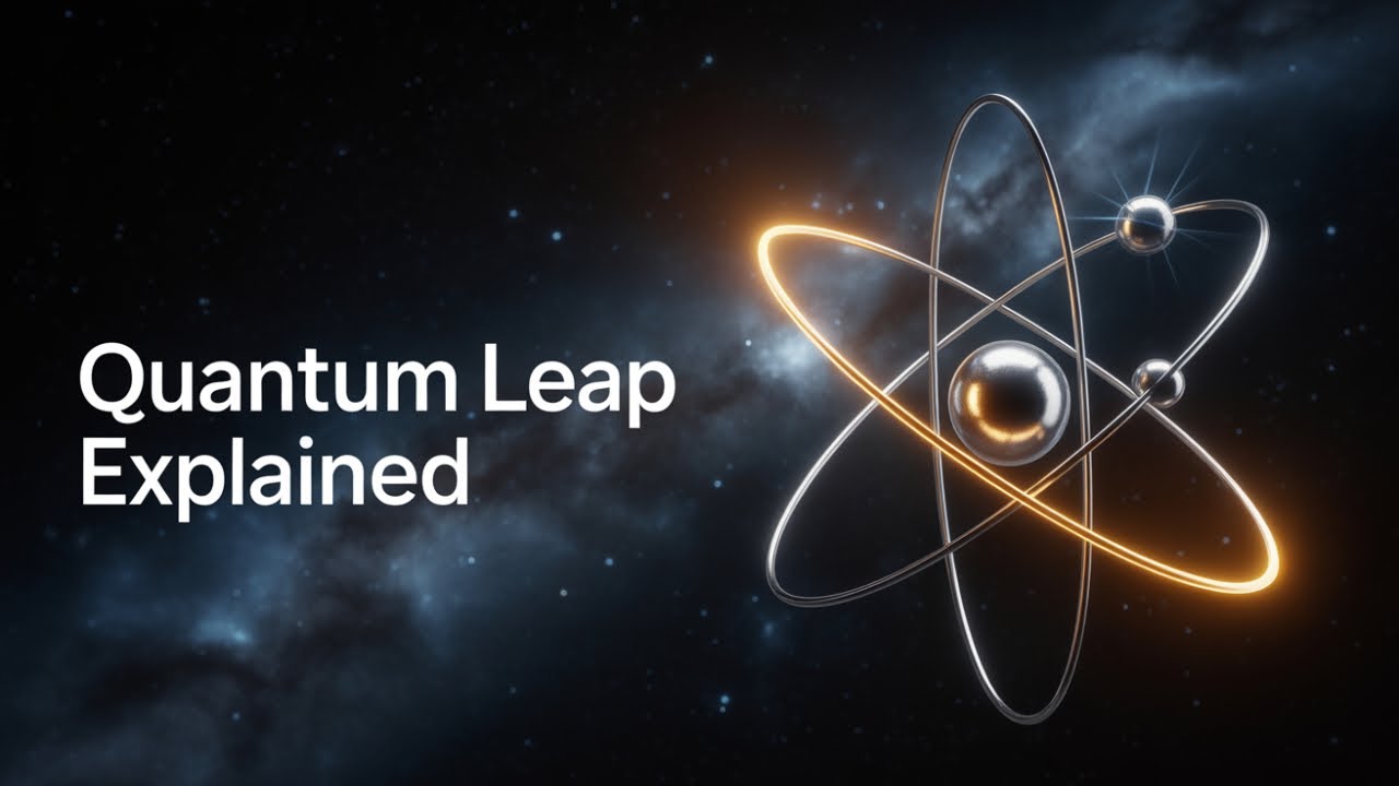 What Is a Quantum Leap? (It’s NOT What You Think).