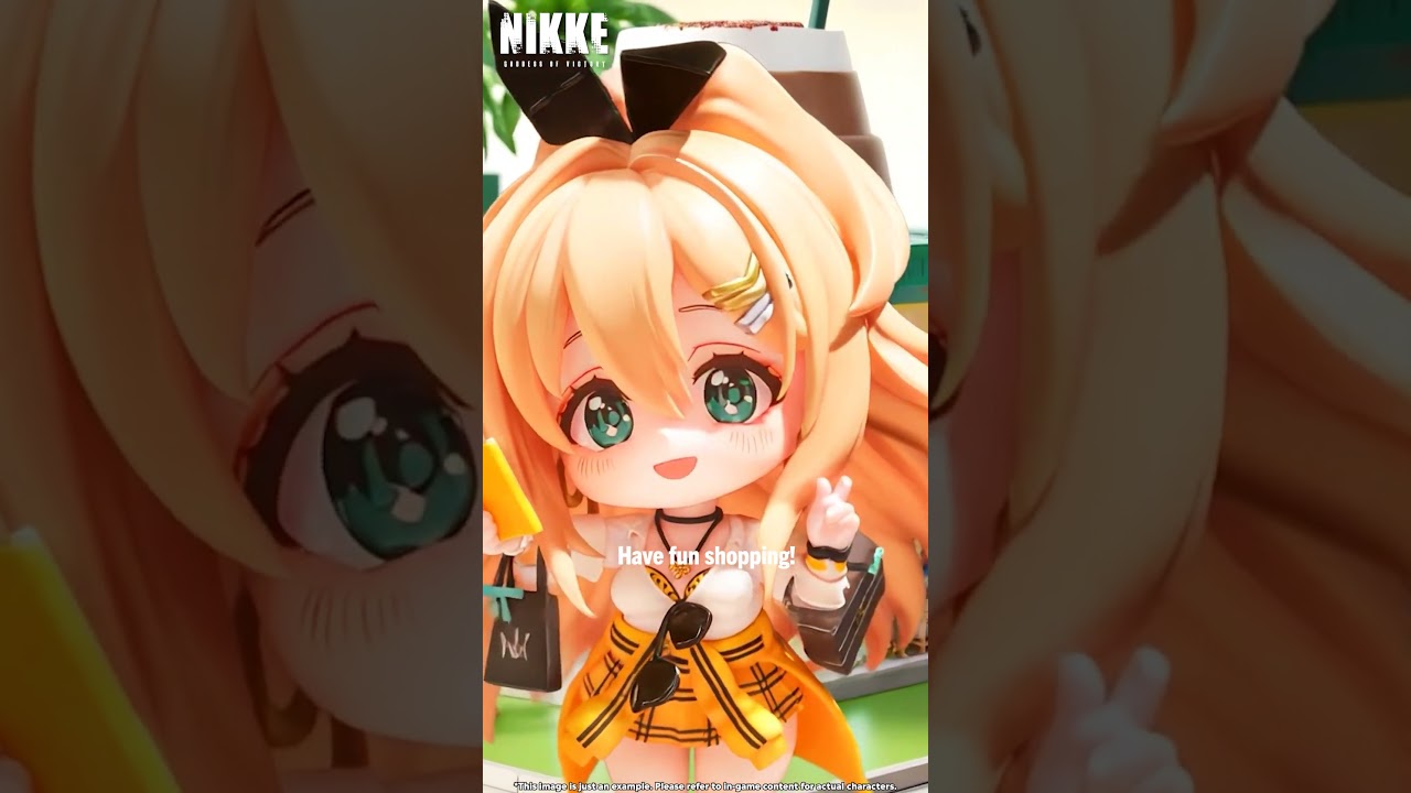 3D Chibi Style NIKKE - Rupee  #nikke #gaming #chibi