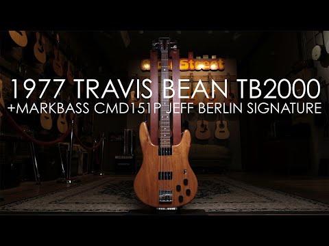 "Pick of the Day" - 1977 Travis Bean TB2000 and Markbass CMD151P