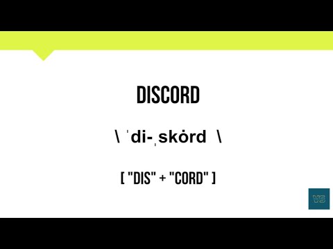 How To Pronounce discord | Meaning | Pronunciation