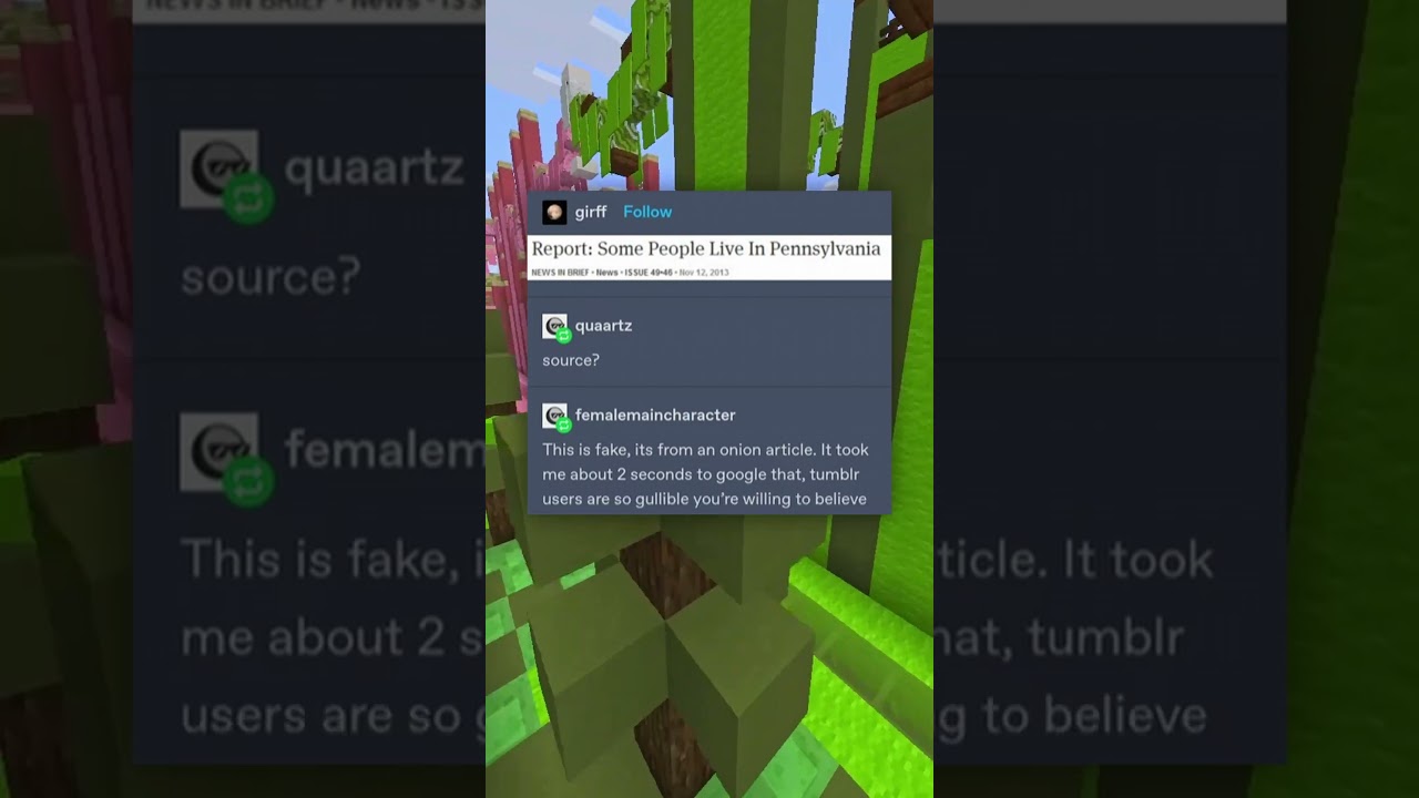 Is Pennsylvania even REAL? Tumblr Post 🤔