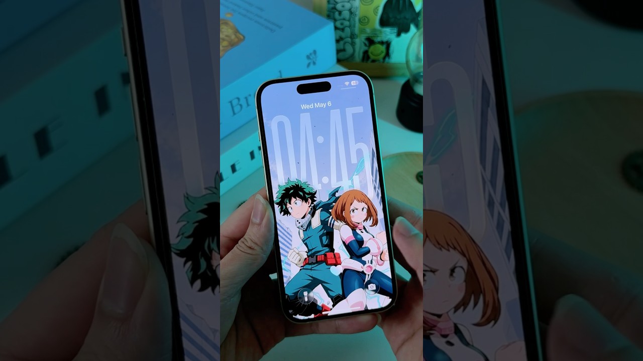 Deku & Uraraka Double Depth Wallpaper & widget 🥹💚 #mha #myheroacademia