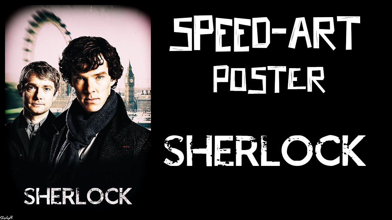 SpeedArt - Sherlock - Poster