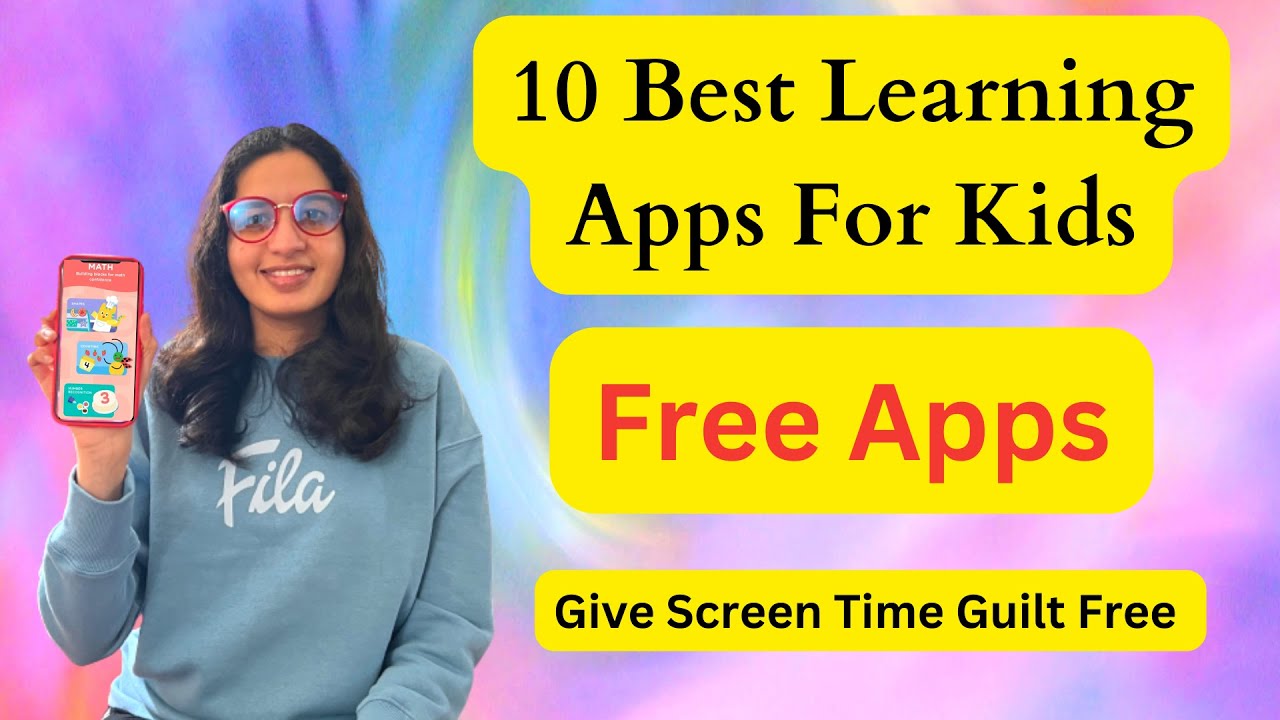 Best Educational Apps For Kids | Free Learning Apps | Award Winning Apps | Android-IOS | Useful Apps