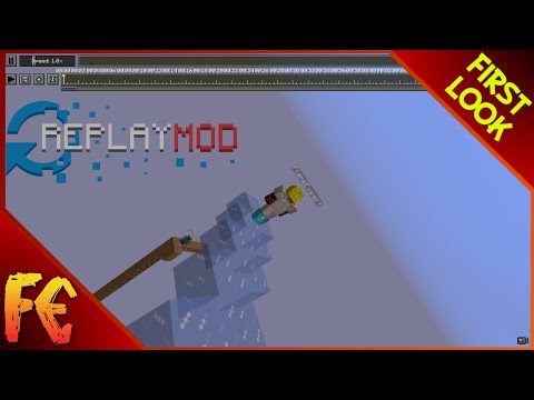 Minecraft Replay Mod 1.8 | First Look