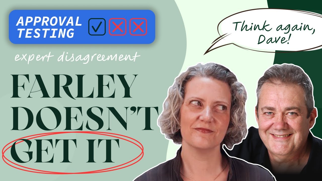 I REGRET Not Telling Dave Farley THIS about Approval Testing