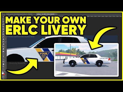 The BEST WAY to MAKE YOUR OWN LIVERY in ERLC! (Emergency Response Liberty County)