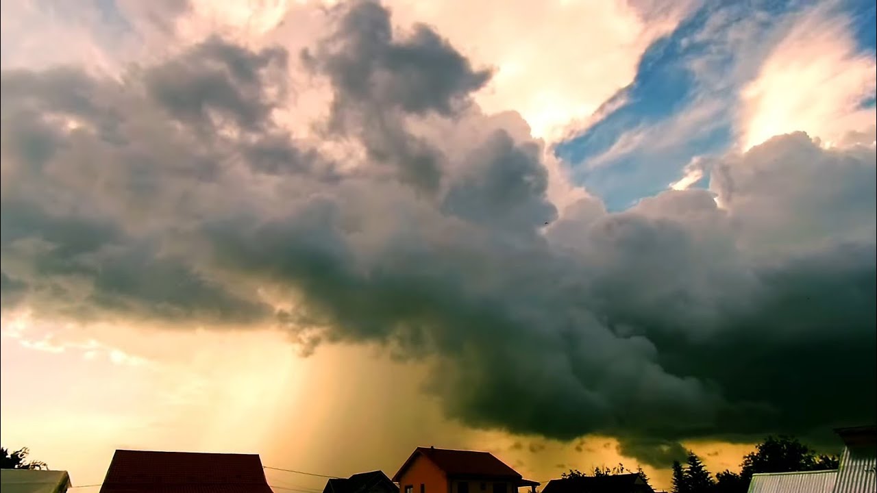 Storm Clouds Timelapse – Dramatic Sky Motion Background Video