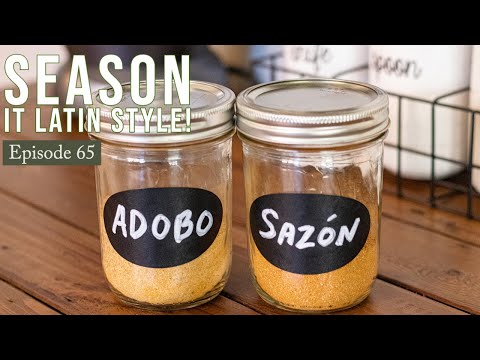 How to make Latin All-Purpose Adobo Seasoning and Sazón at home!