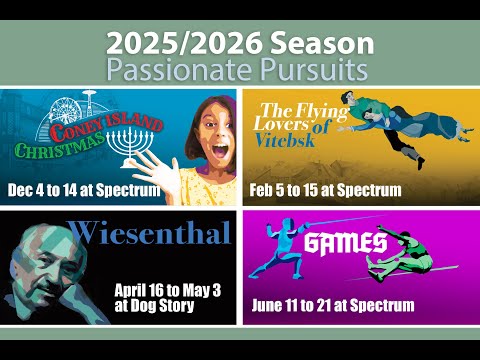 Jewish Theatre 2025/2026 Season