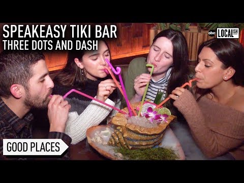 Three Dots and Dash: Speakeasy Tiki Bar Is Chicago ULTIMATE Escape | My Go-To