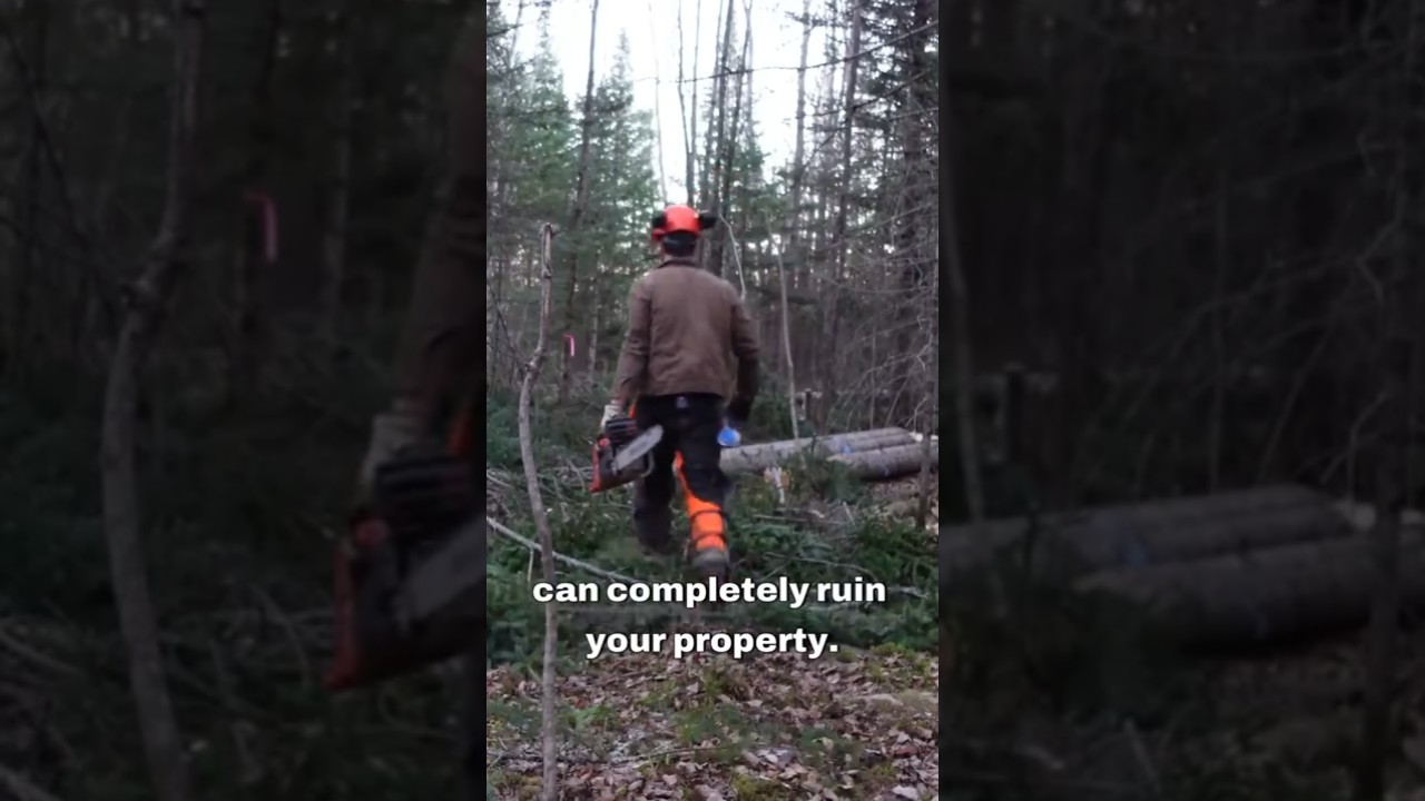 Logging Can Ruin Your Forest  #forestry #silviculture #timberharvesting #forester