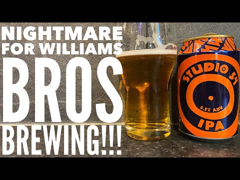 This Is Not A Great Situation For Williams Bros Brewing! Aldi Studio 54 IPA Review