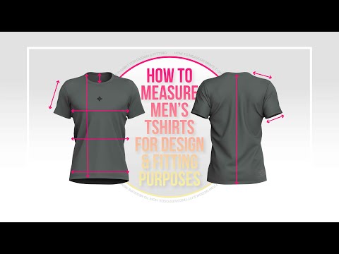 How To Measure T Shirts For Design & Fitting Purposes