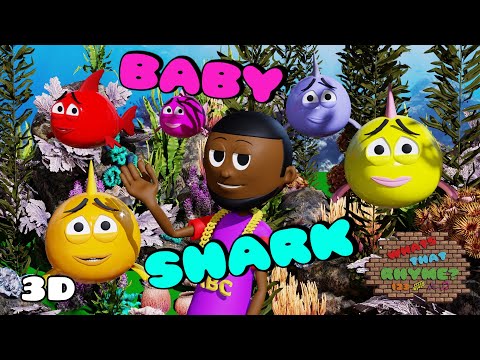 Baby Shark Rap Song | Baby Shark Hip Hop Song | Nursery Rhyme Compilation