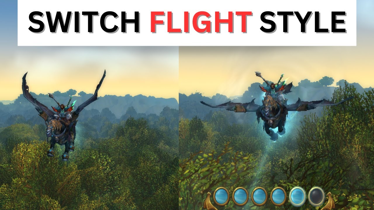 How do you unlock flying style swith in Khaz Algar? - General ...