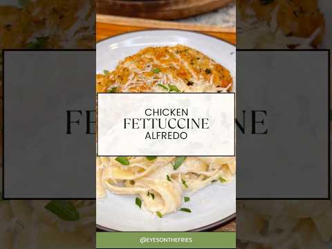 Chicken Fettuccine Alfredo- classic for a reason! Website had the recipe. #amazeballseats