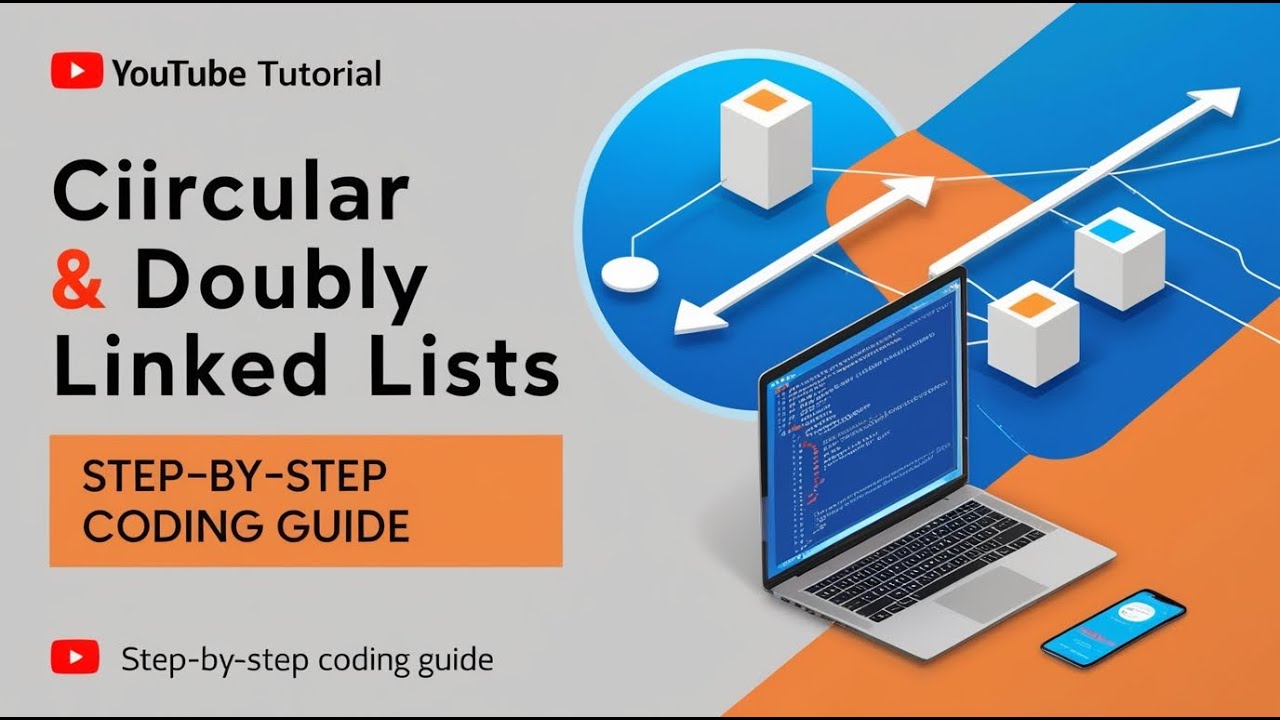 Linked List Tutorial - Singly + Doubly + Circular (Theory + Code + Implementation) | DSA Boot Camp