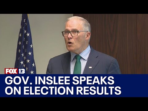 WA Governor Inslee discusses 2024 election results | FOX 13 Seattle
