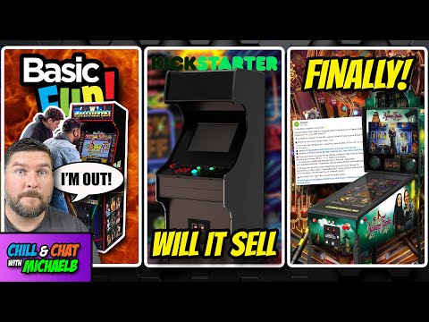AtGames Finally Releasing Rare Pinball, Why I'm Out On Basic Fun, Will GRS BAC FU Kickstarter Work?