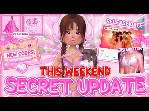 SECRET UPDATE IN DRESS TO IMPRESS THIS WEEKEND *LIMITED CODES AND MORE* | Roblox