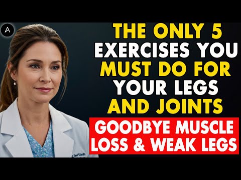 GOODBYE Muscle Loss & Weak Legs! The ONLY 5 Exercises You MUST Do After 60 | Senior Health Tips