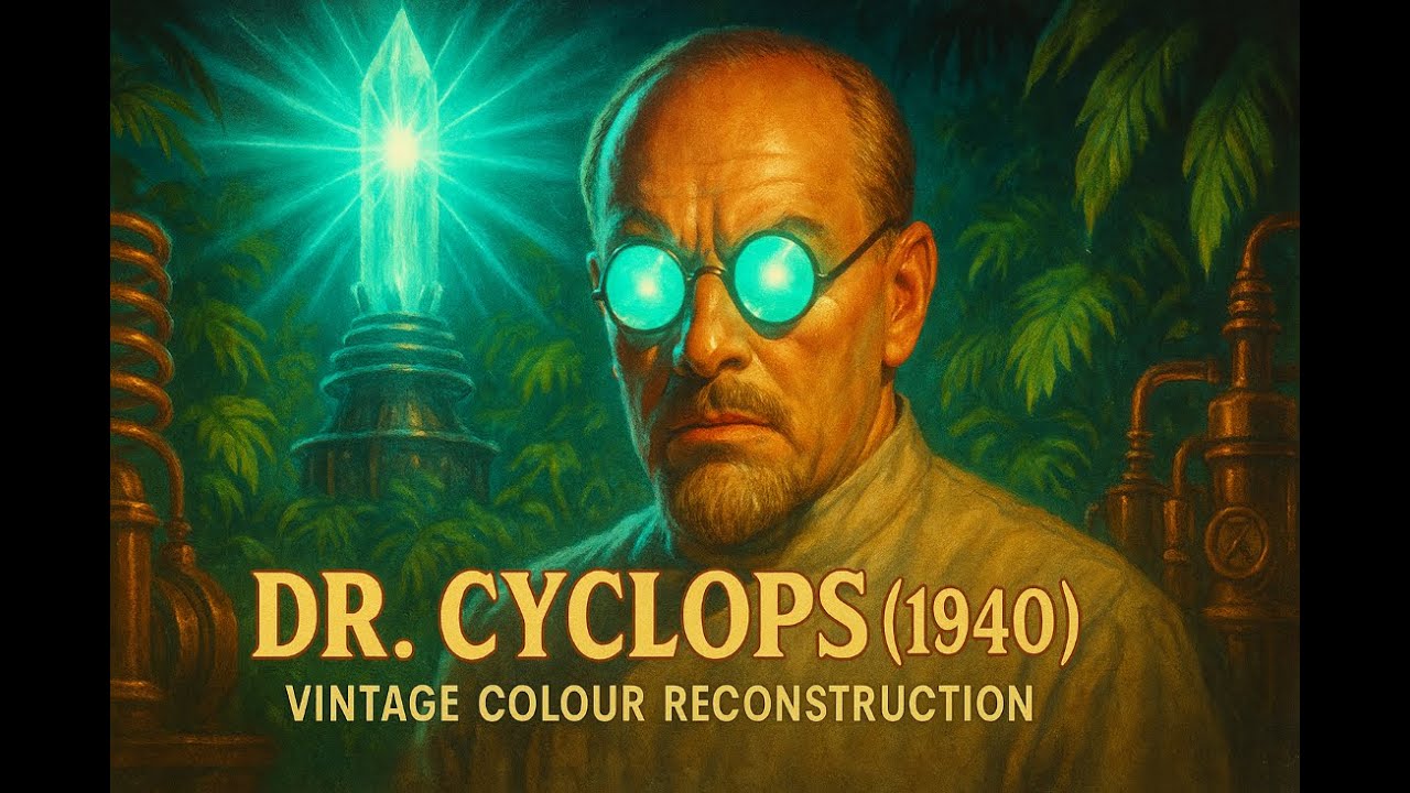 Dr. Cyclops (1940) — Technicolor Restoration | Vintage Colour Reconstruction Edition